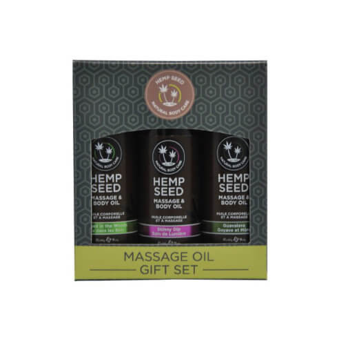 Earthly Body Massage Oil Gift Set Box - Secret Sinners